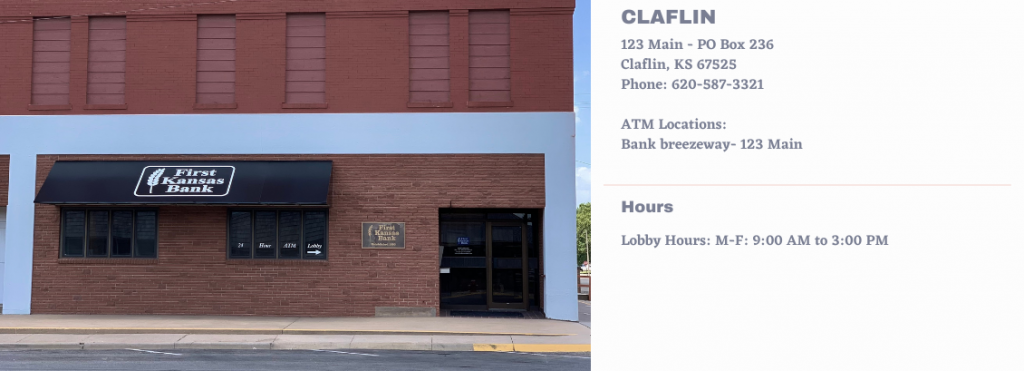 Convenient Locations & ATMs | First Kansas Bank